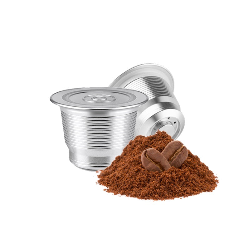 Capsule nespresso rechargeable zéro déchet à couvercle vissé par Cafec ...